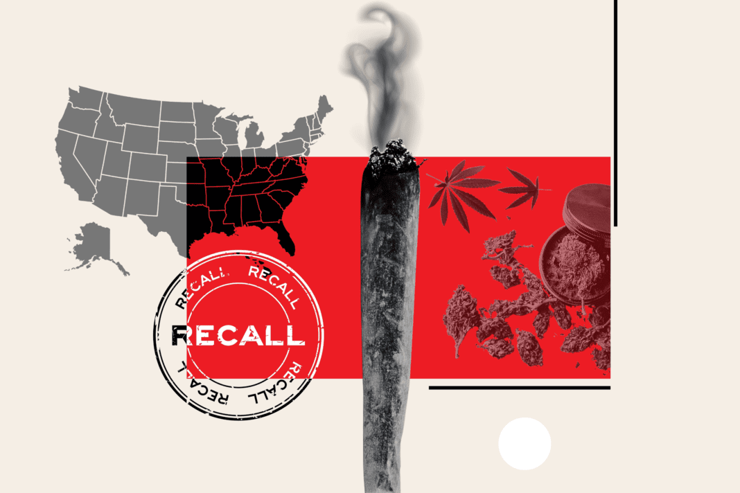 Weed Recall Map Shows States Where Urgent Warnings Not to Use Issued ...