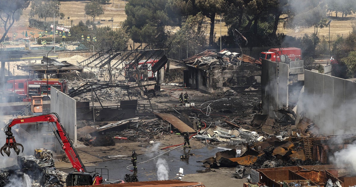 Massive Gas Station Explosion Injures At Least 20 In Rome - BollSpel