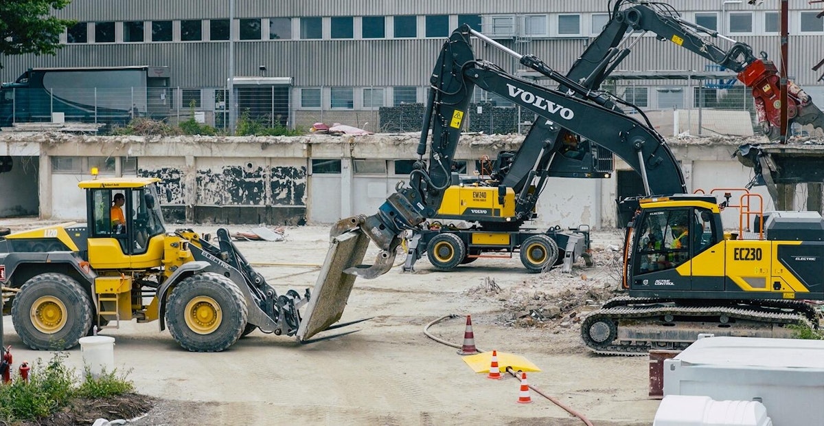 Volvo CE Claims World’s First All-Electric Demolition Site (Video ...